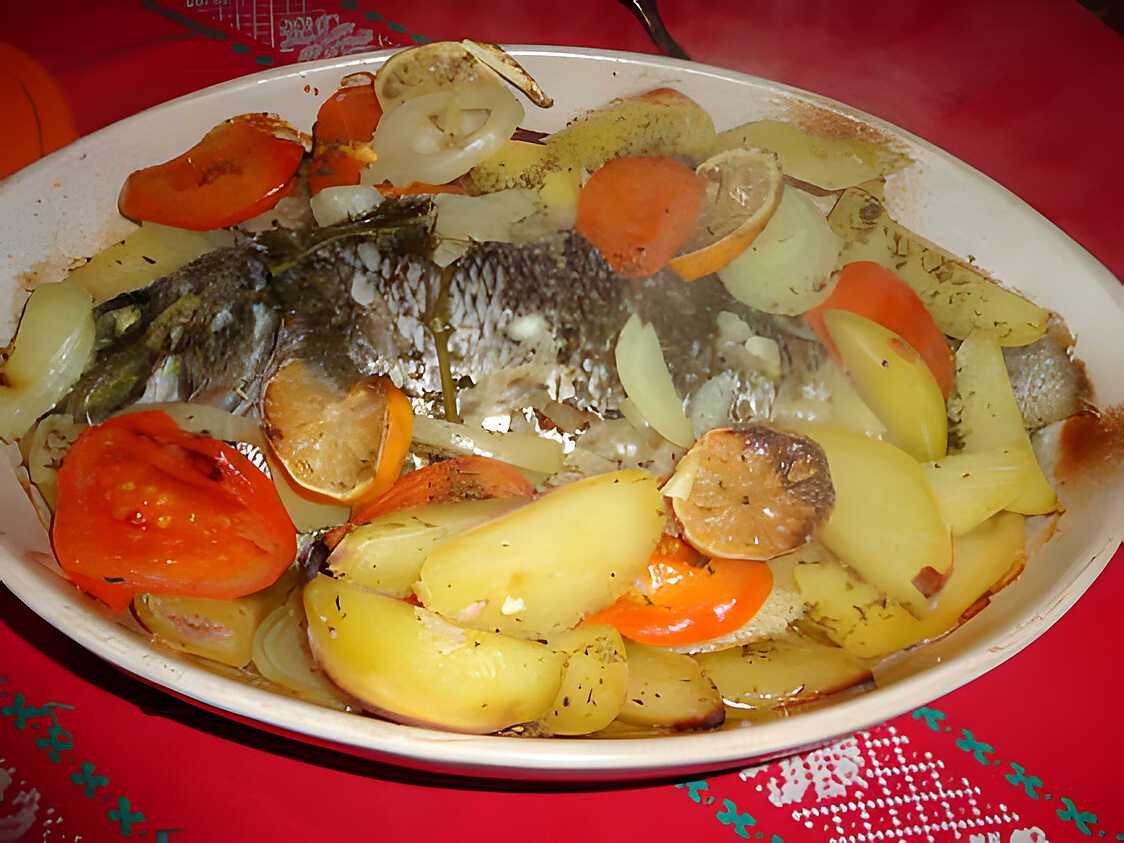 Recette de DORADE ROYALE a la provençale spécial jean