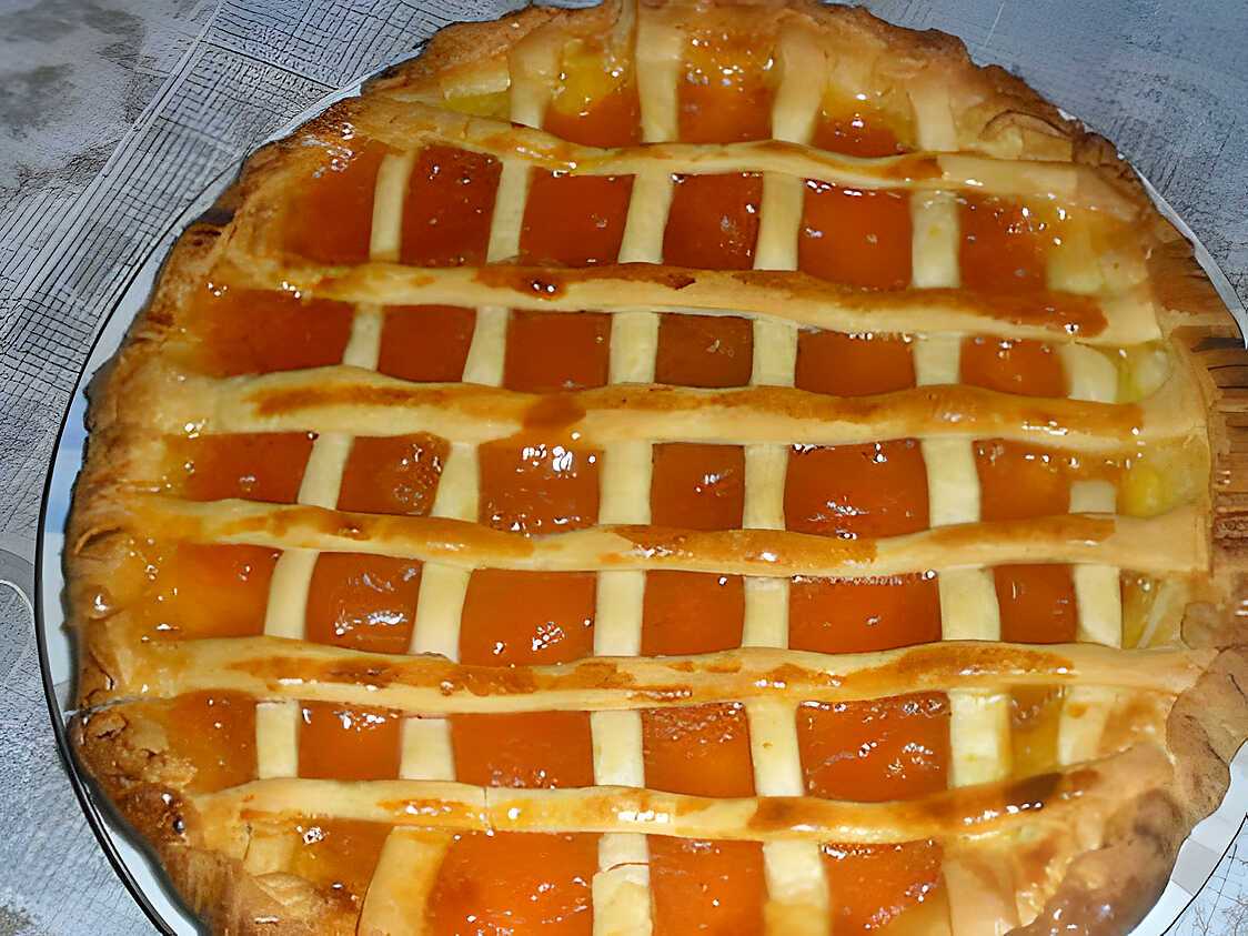 Recette de Tarte aux abricots de par chez nous
