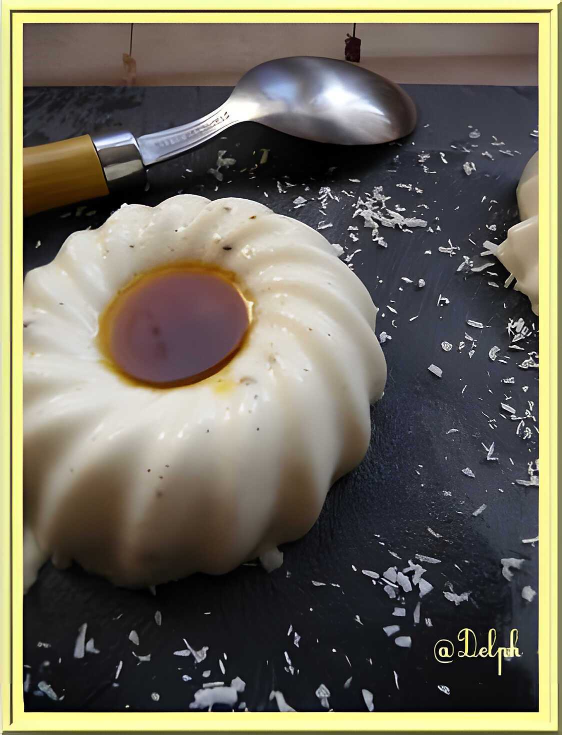 Recette de Panna cotta au lait de coco