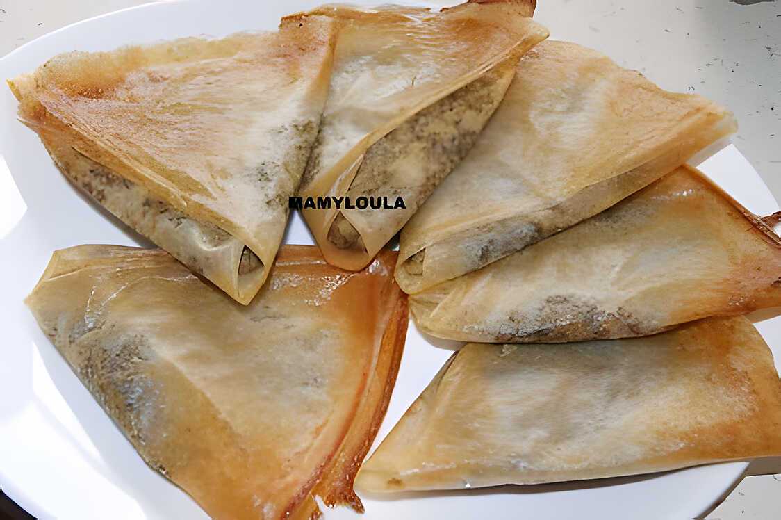 Recette de Brick aux sardines par Mamyloula