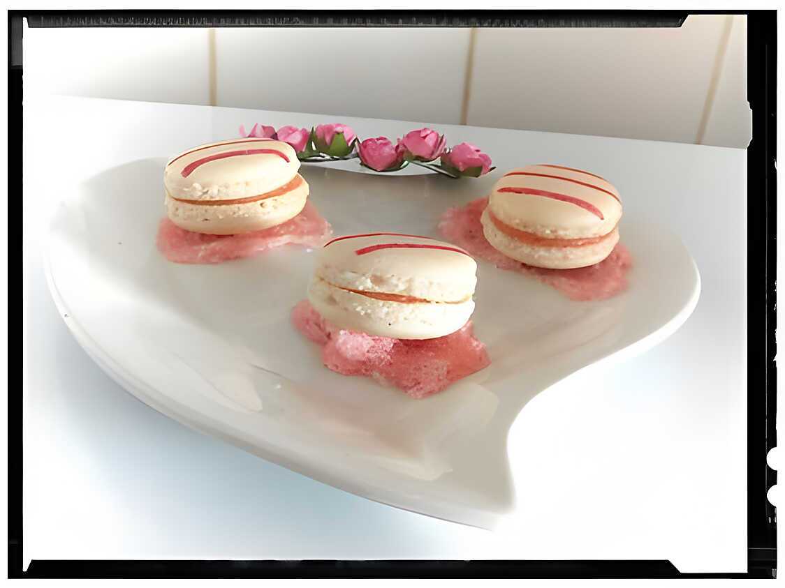 Recette de Macaron gout barbapapa