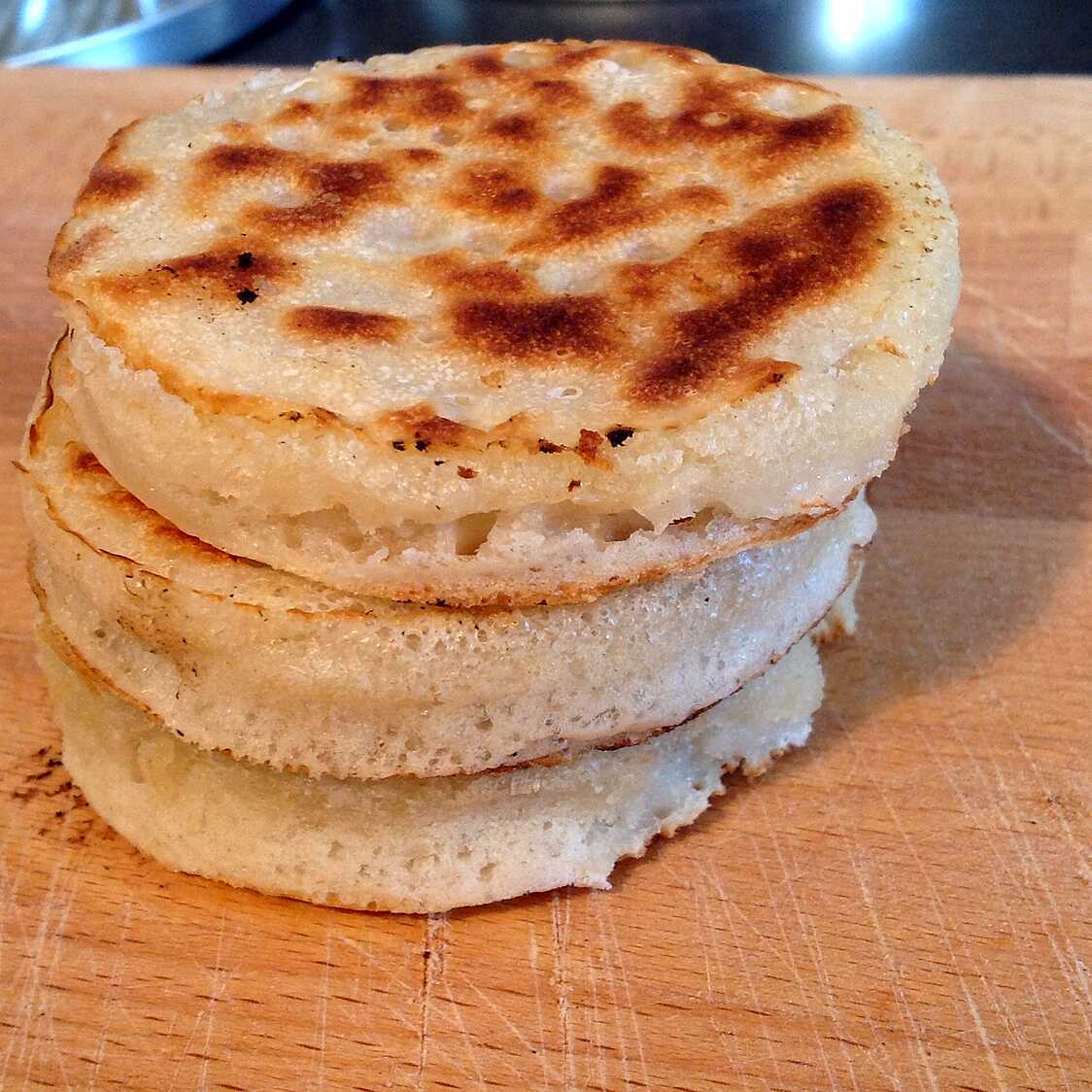 Recette de Crumpets par lilienette