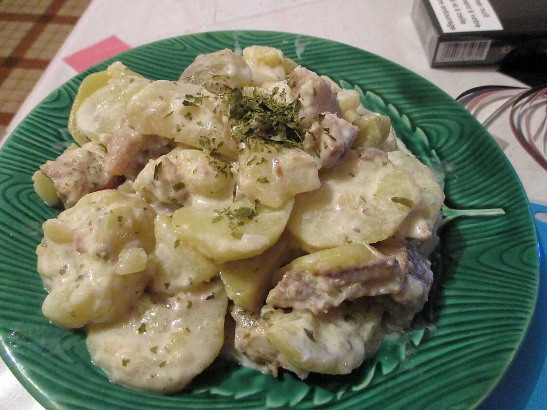 Recette de Roussette en matelote