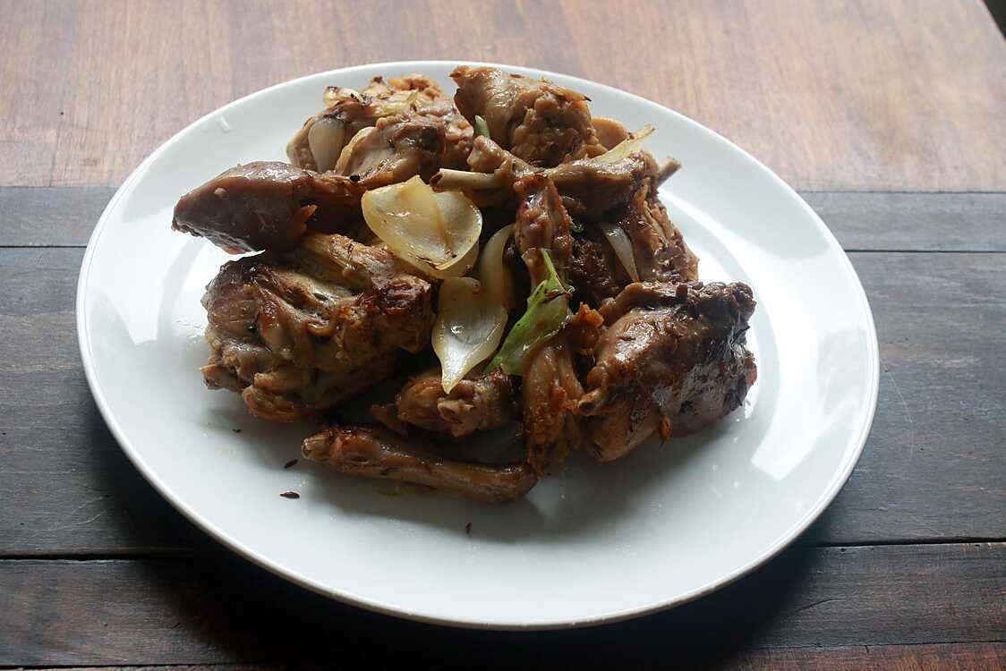 Recette de Lapin sauté au poivre du Sichuan et au cumin