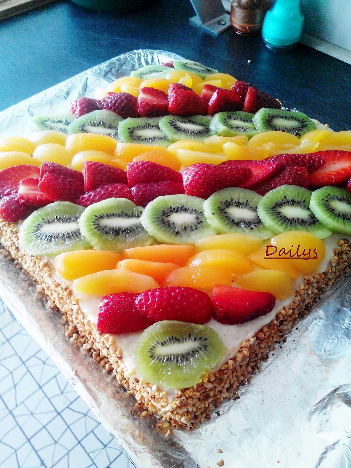 Recette de Gâteau Aux Fruits par Dailys