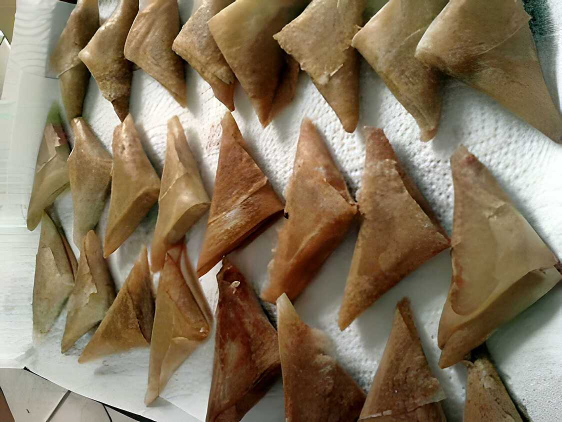 Recette de Samoussa au thon