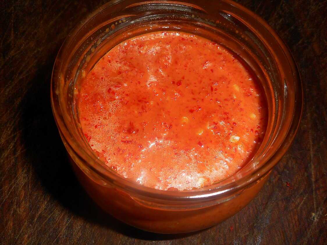 Recette de Purée de piments antillais