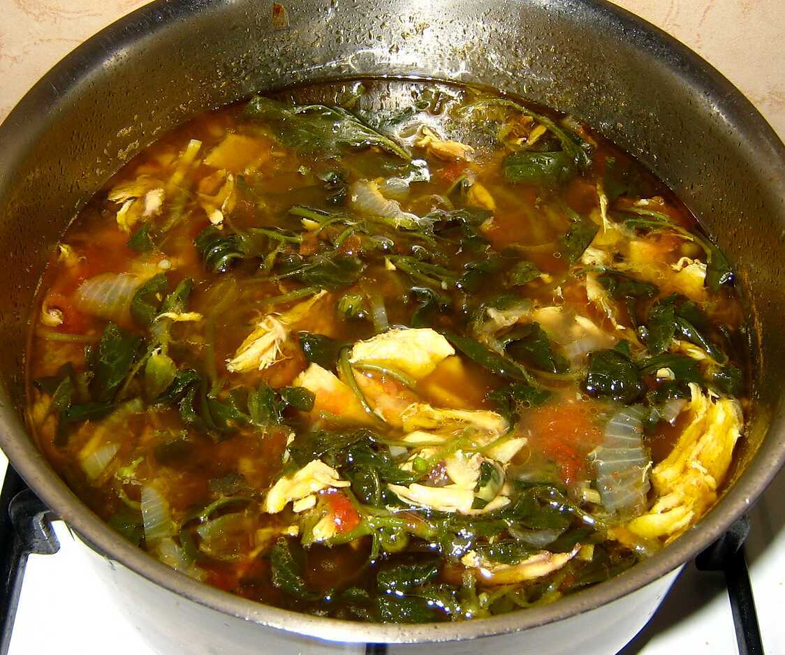 Recette de Romazava de poulet - recette malgache