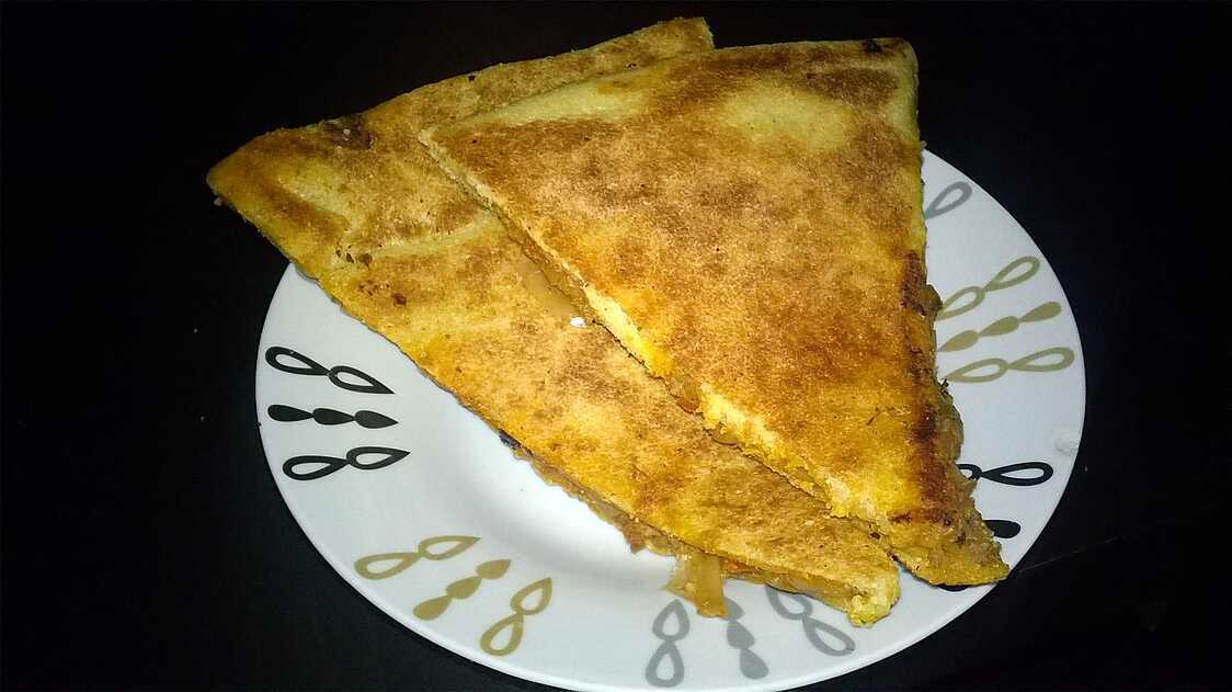 Recette de HARCHA A LA VIANDE HACHÉE