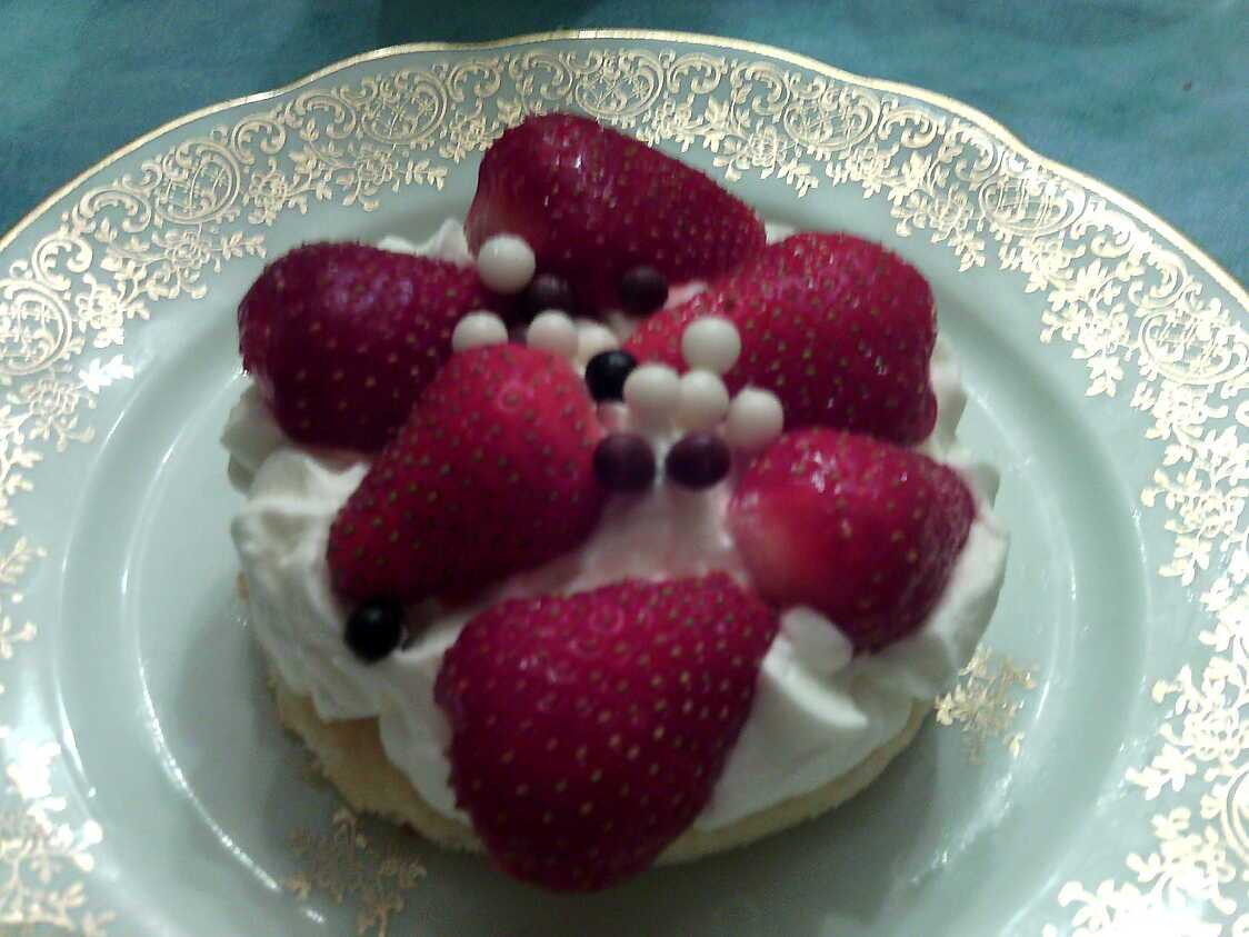 Recette de GENOISE EN FRAISIER