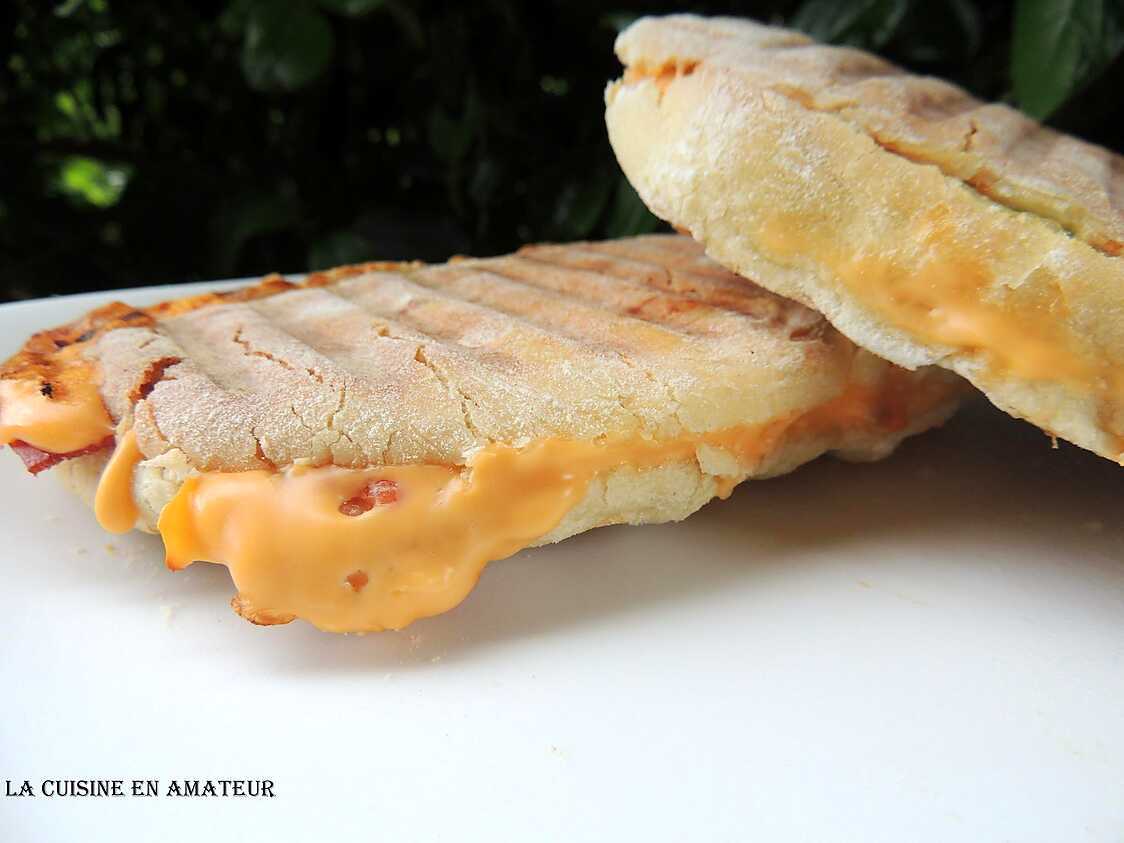 Recette de Sandwich panini fromage, légumes ...