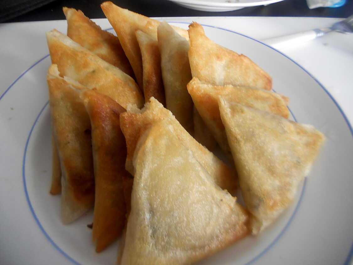 Recette de Samoussa a la sardine ricotta de Jeanmerode
