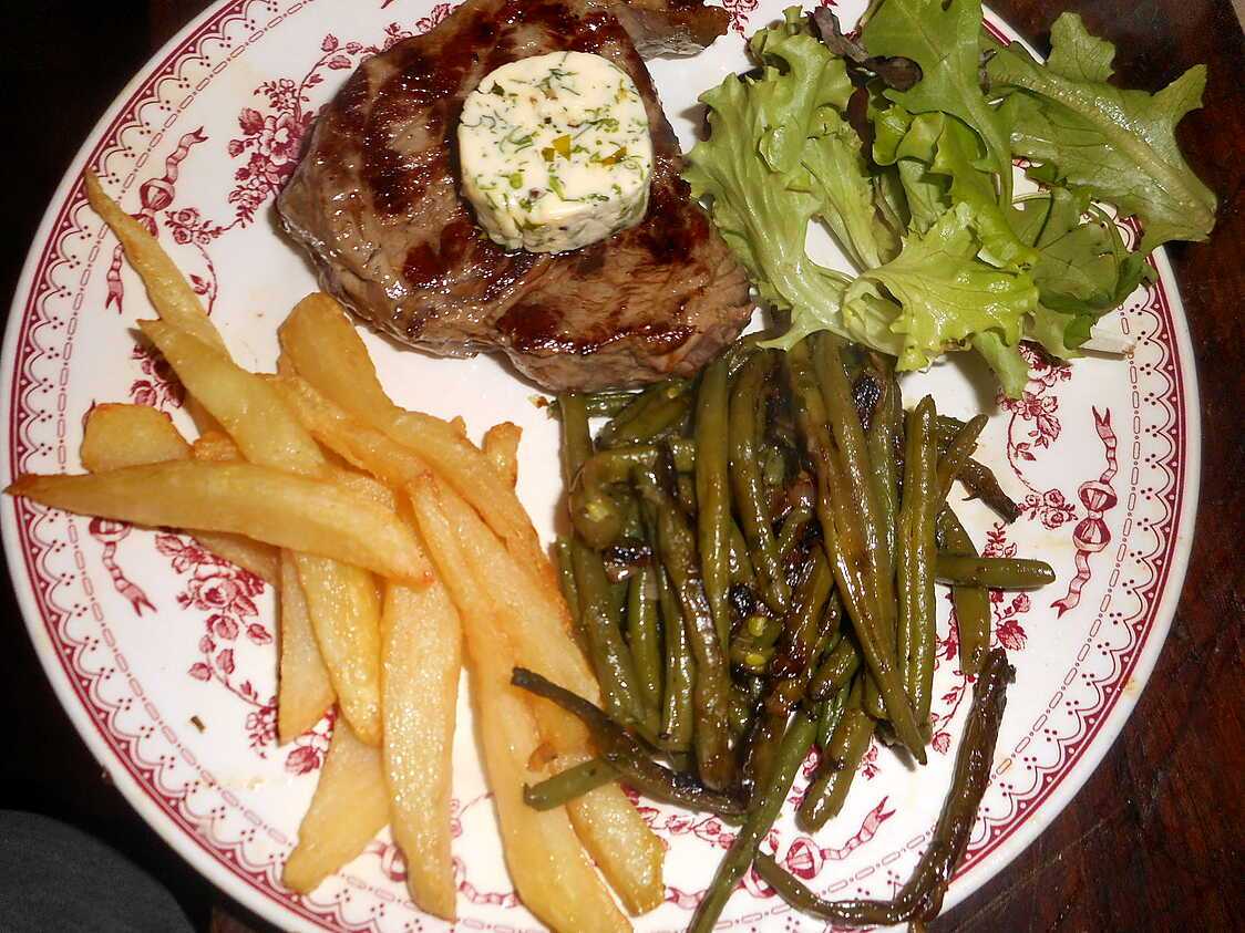 Recette de Pavé de rumsteak façon brasserie