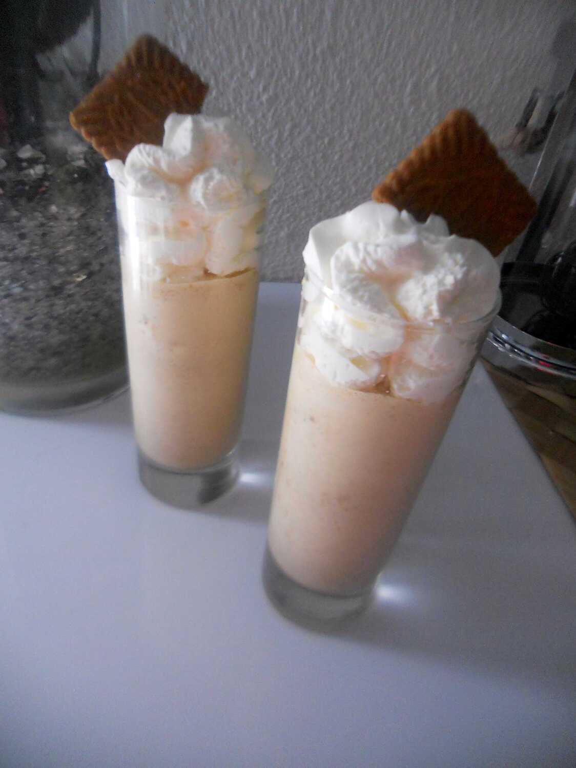 Recette de Milk shake spéculoos