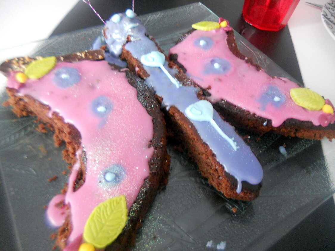 Recette de Gâteau Papillon de notre Princesse