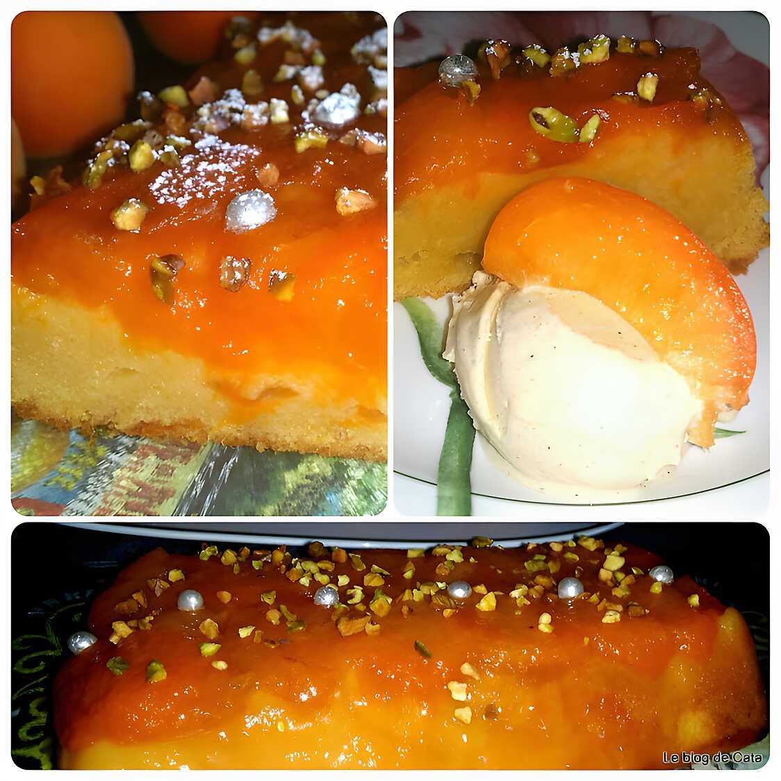 Recette de Cake tatin d'abricots