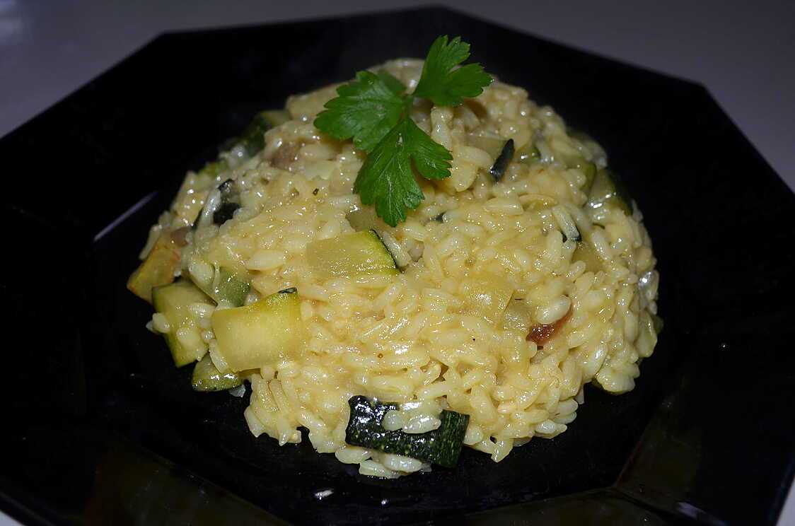 Recette de RISOTTO AUX COURGETTES par Les petits plats du Prince