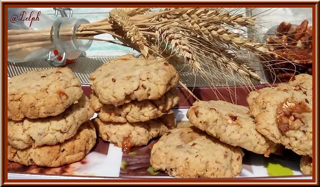 Recette de Cookies aux Snickers et Noix de Pécan