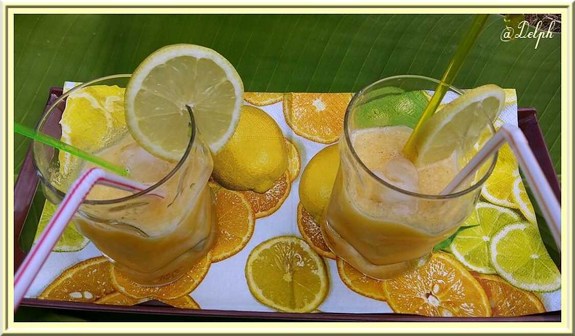 Recette de Jus de citrons et Oranges