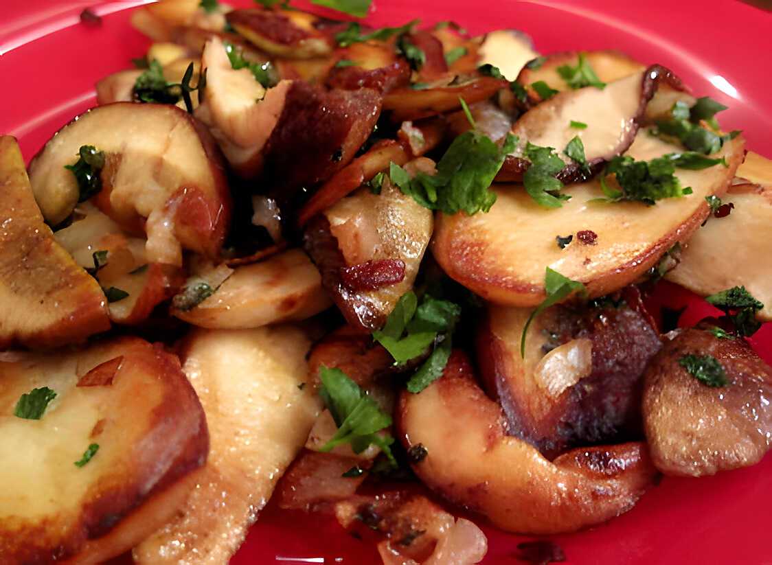 Recette de Cèpes Just poêlés