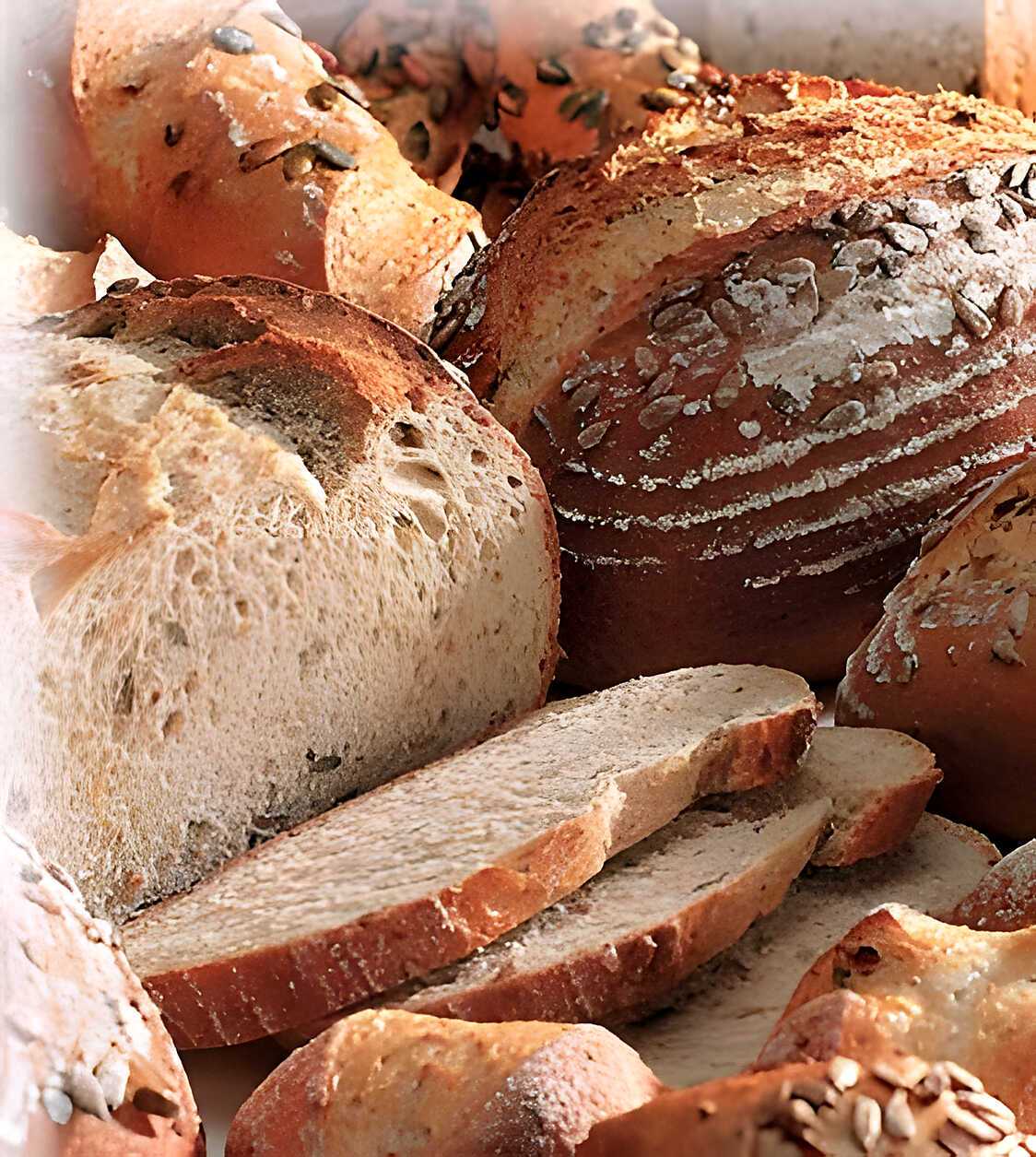 Recette de Pain au riz complet et aux olives