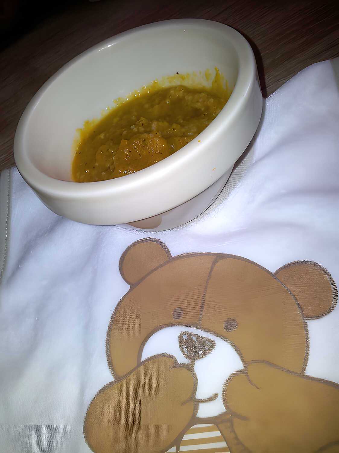 Recette de Purée couscous *Pour Bébé* de Ma Mamie