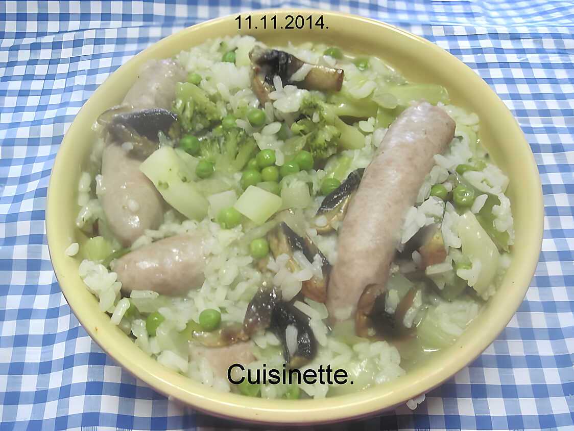 Recette de Riz aux restes cuisinés.2. par cuisinette