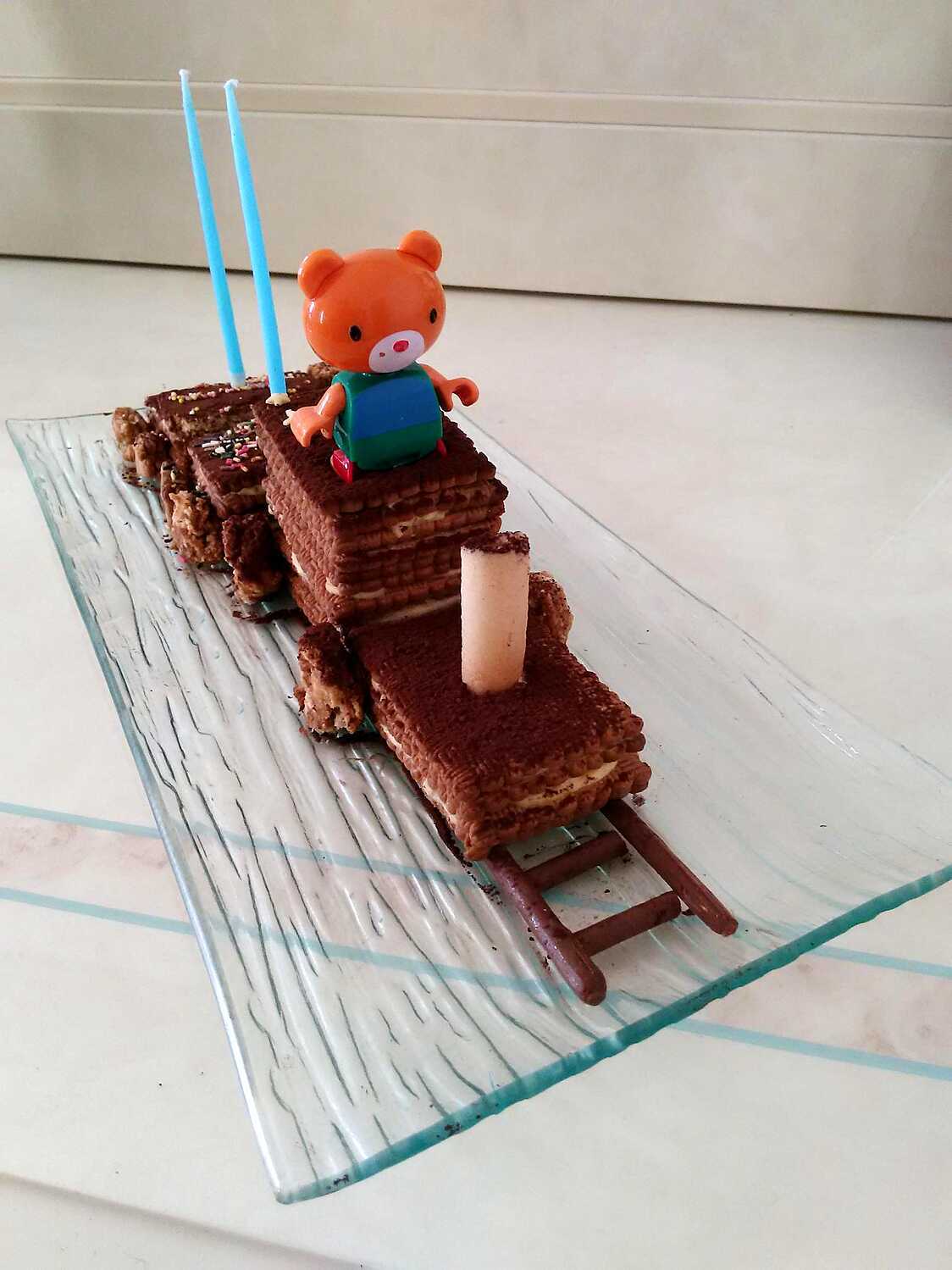 Recette de Gâteau d'anniversaire *Train*