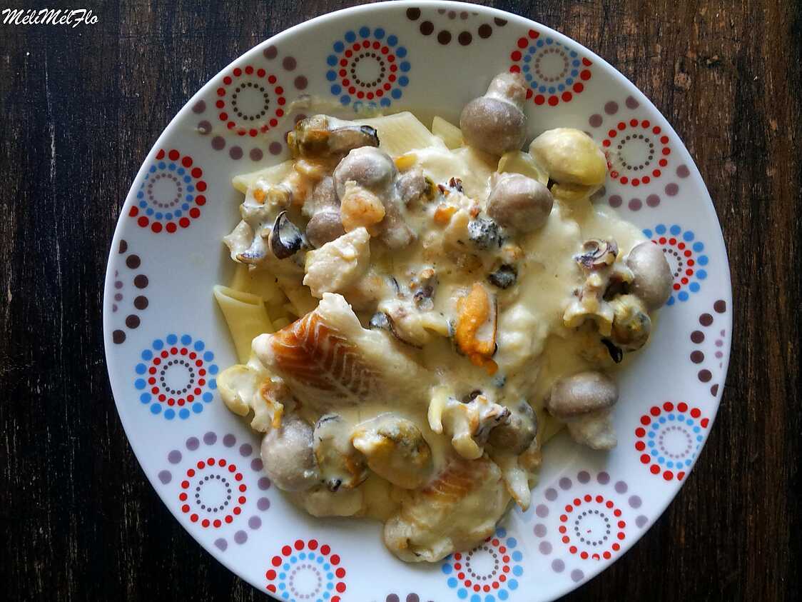 Recette de Blanquette de poisson aux fruits de mer