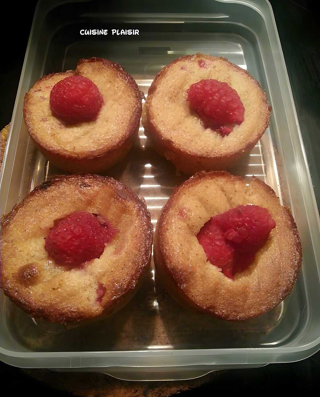 Recette de Muffins aux framboises par Cuisineplaisir