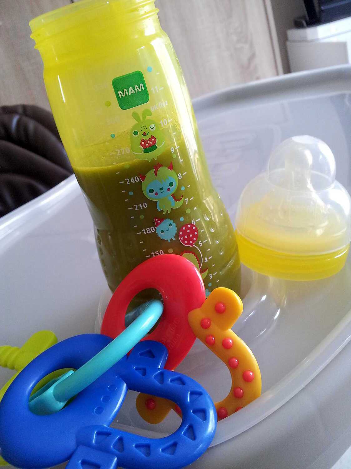 Recette de Soupe aux légumes verts *Pour bébé*