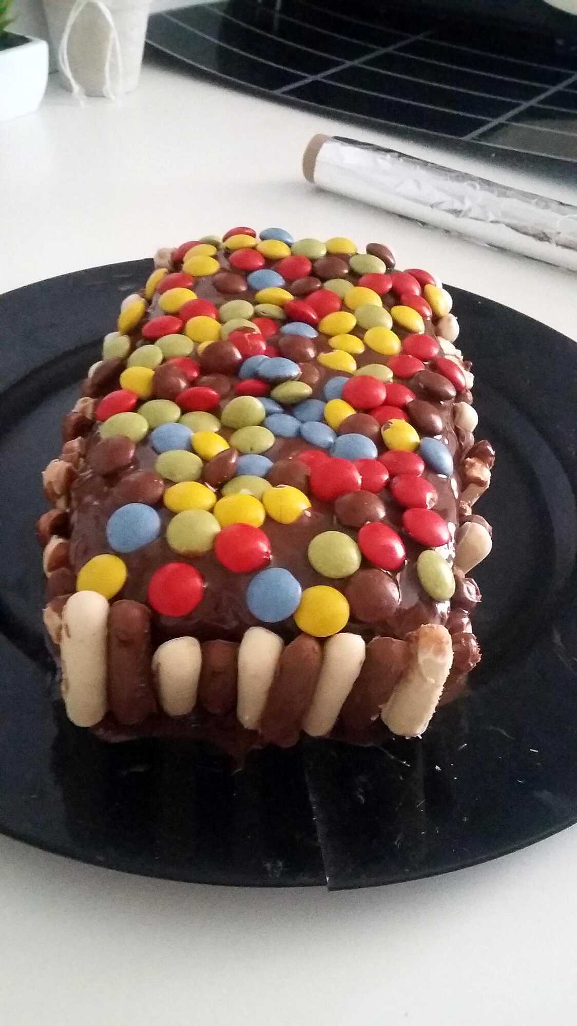 Recette de Gateau finger et smarties de Princesse pour Mamie