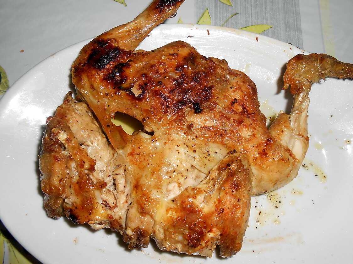 Recette de COQUELET REGIME (tout simplement grillé)