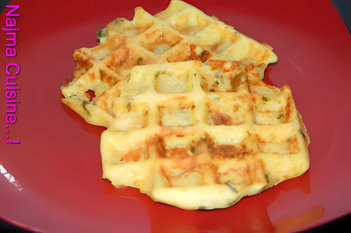 Recette de GAUFFRES A LA POMME DE TERRE