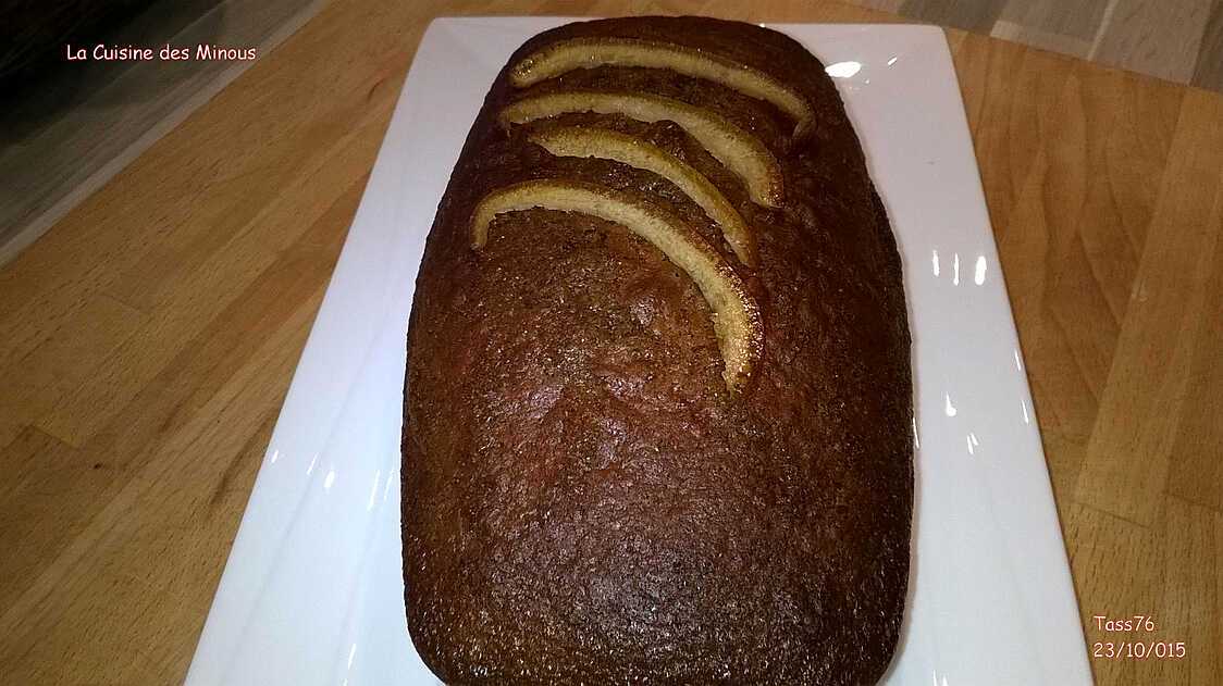 Recette de Mon Pain d'épices au miel et orange