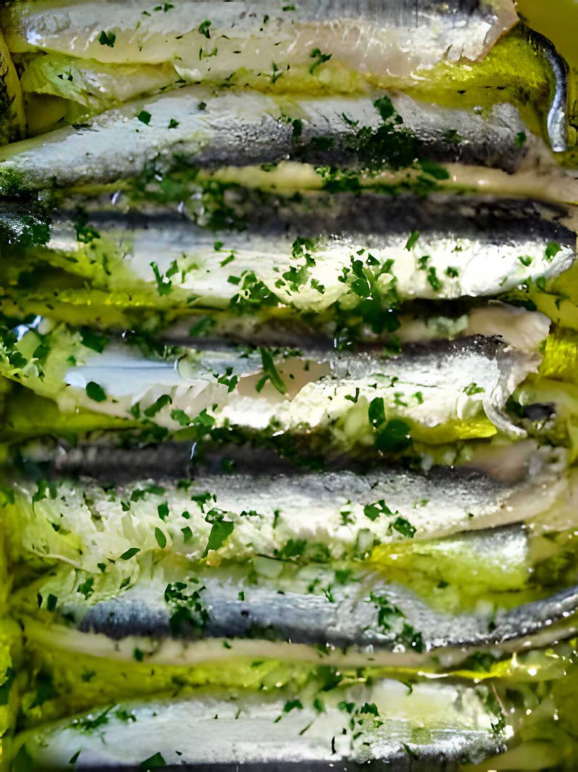 Recette d'Anchois marinés...