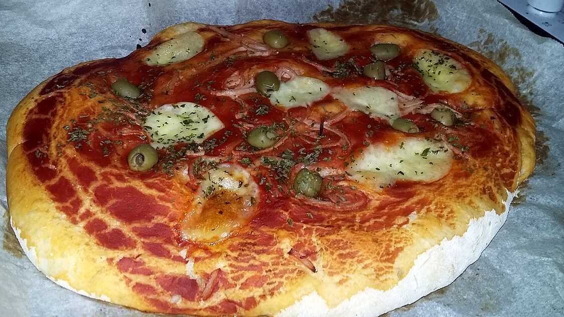 Recette de Fougasse pizza par Notre am ur de cuisine