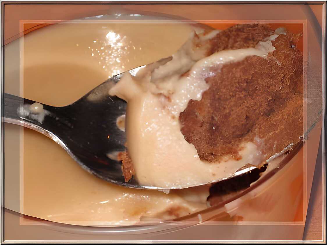 Recette de Panna cotta à la crème de marron sur fondant au chocolat