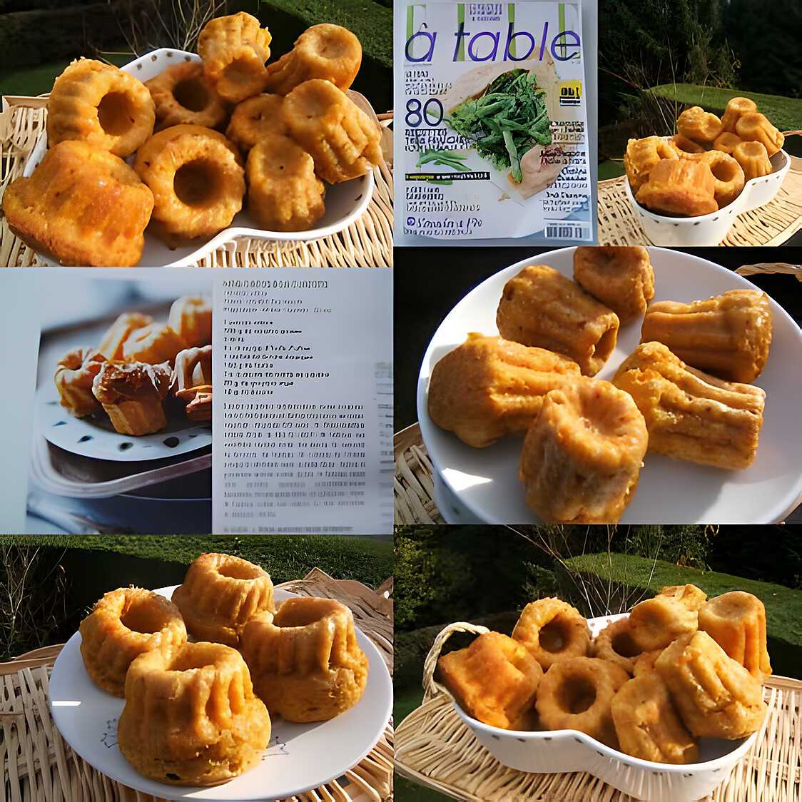 Recette de Mini-cakes à la carotte et cumin