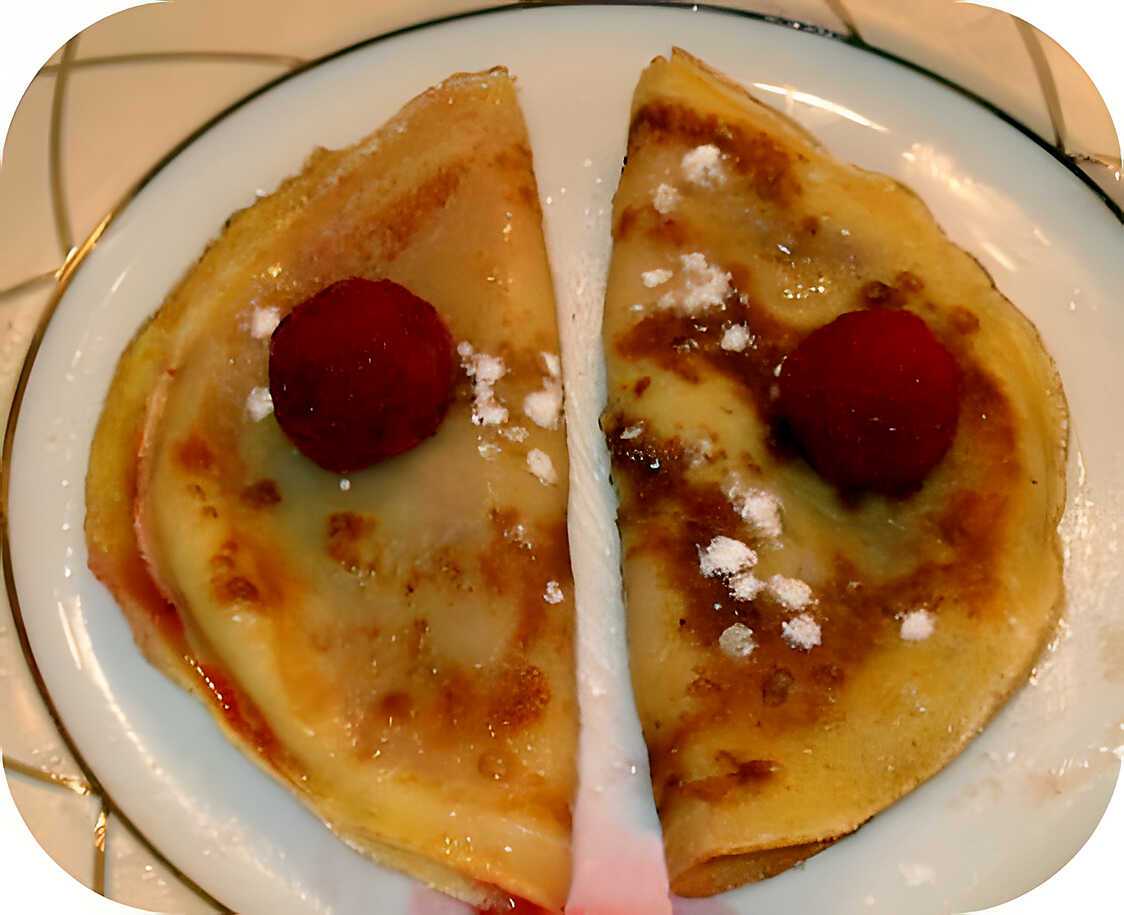 Recette de Crepe de régime sans matière grasse et très bonne