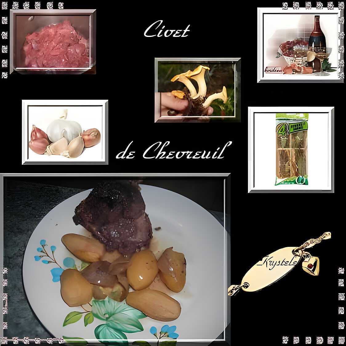 Recette de Civet de chevreuil