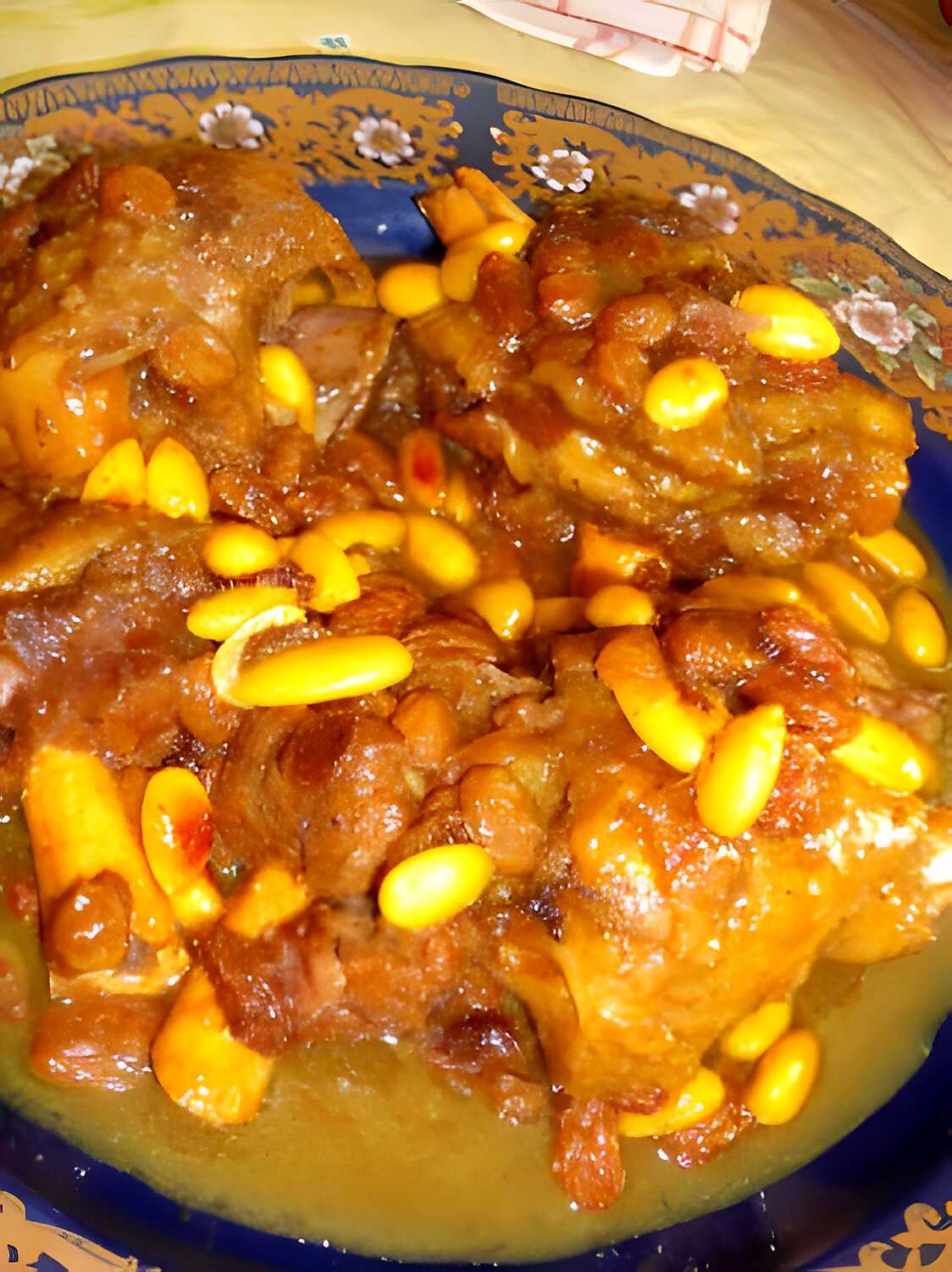 Recette de Mrouzia(plat marocain de trés grande occasion)
