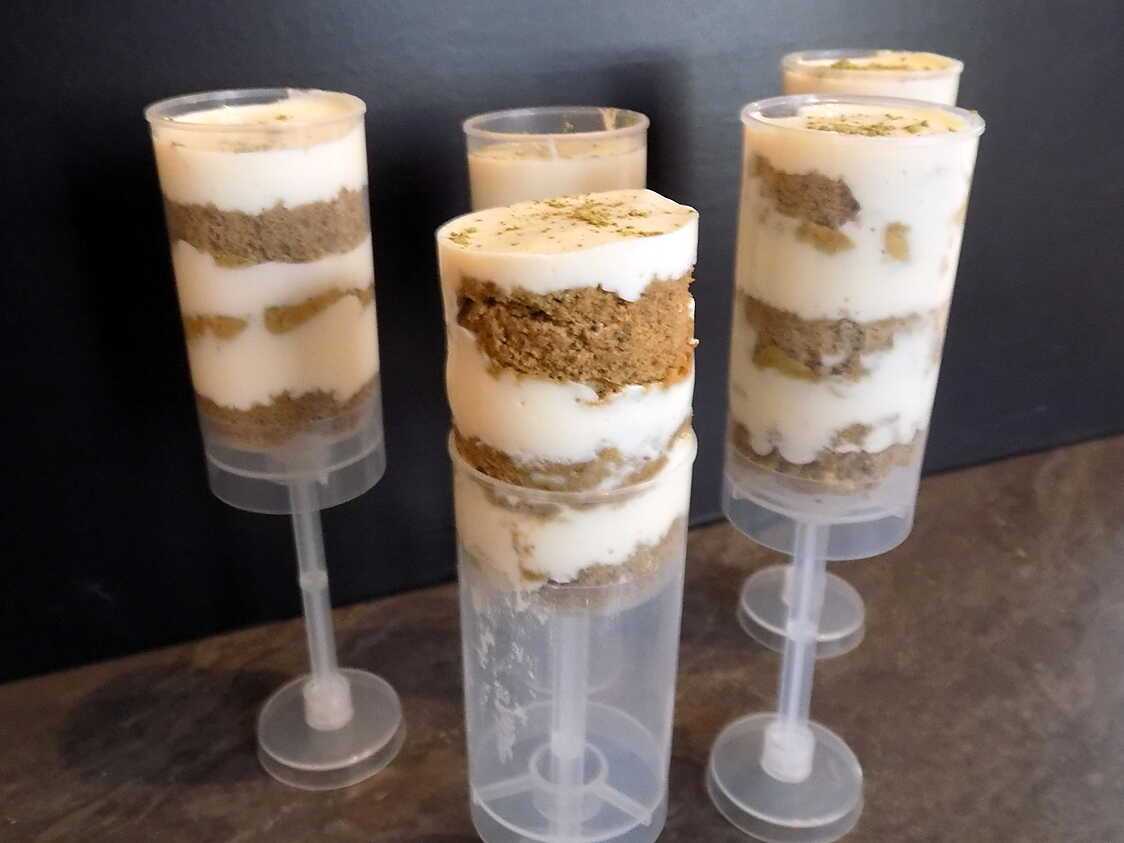 Recette de Push-cake amandes matcha