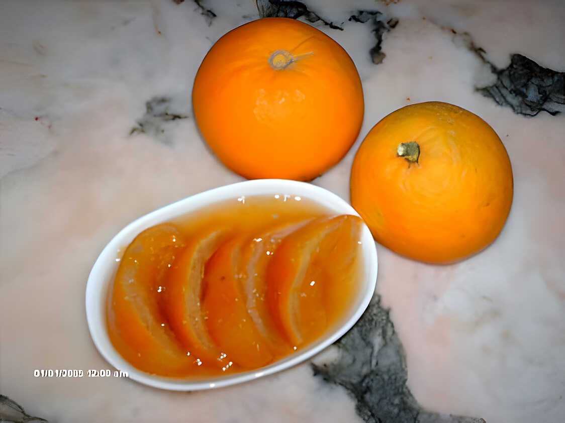 Recette d'Orange royale du jardin