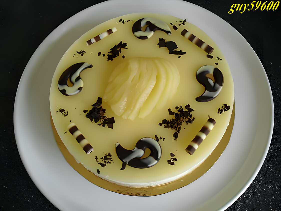 Recette de Bavarois aux poires par GUY59620