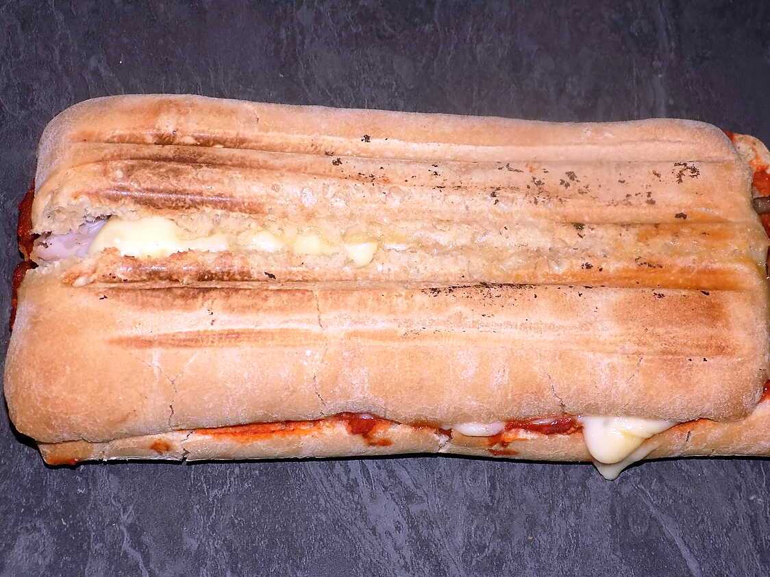 Recette de Panini boeuf fromage