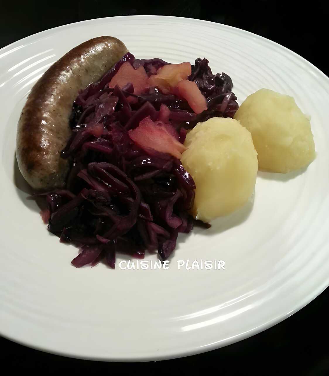 Recette de Chou rouge aux pommes