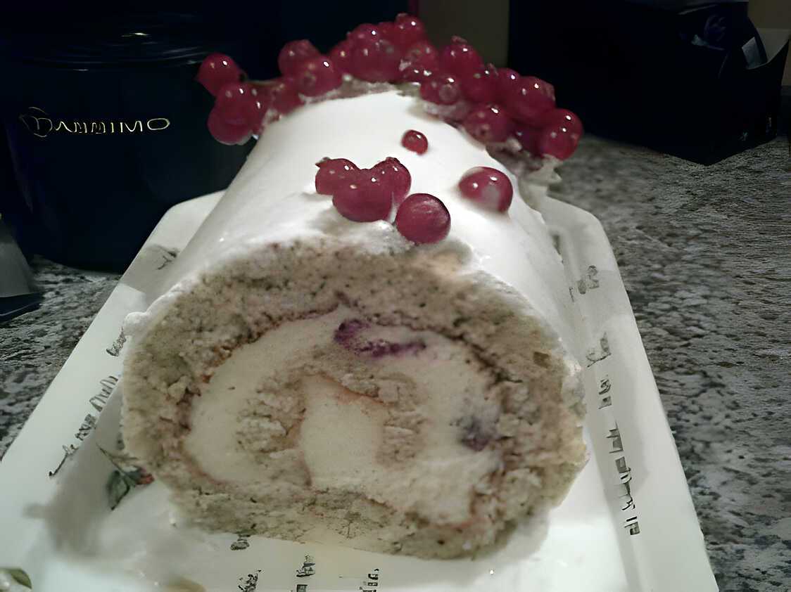 Recette de Bûche de noël glacée au mascarpone