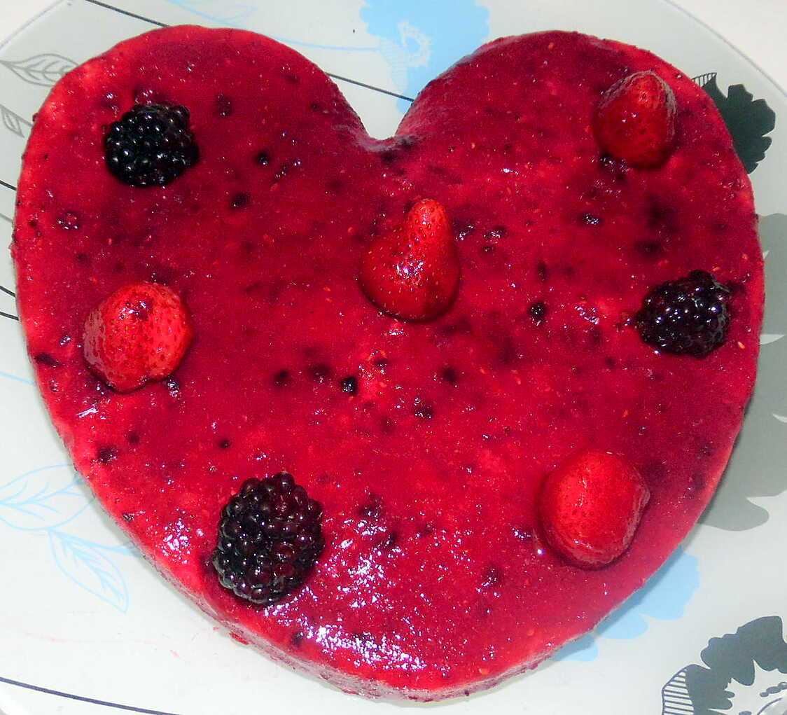 Recette de GATEAU ST VALENTIN par Délice et gourmandise