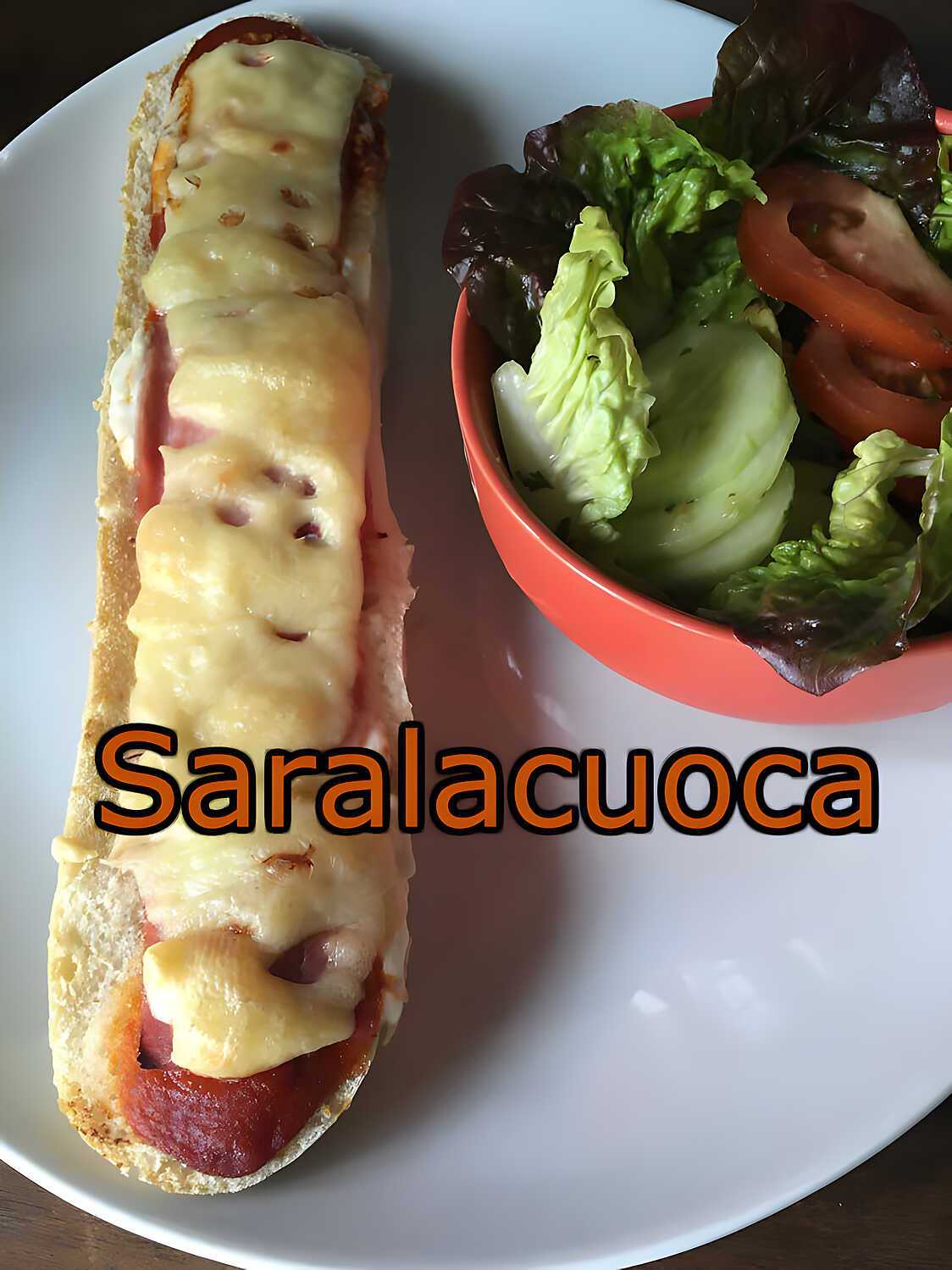 Recette de Croque baguette (simple et vite fait)